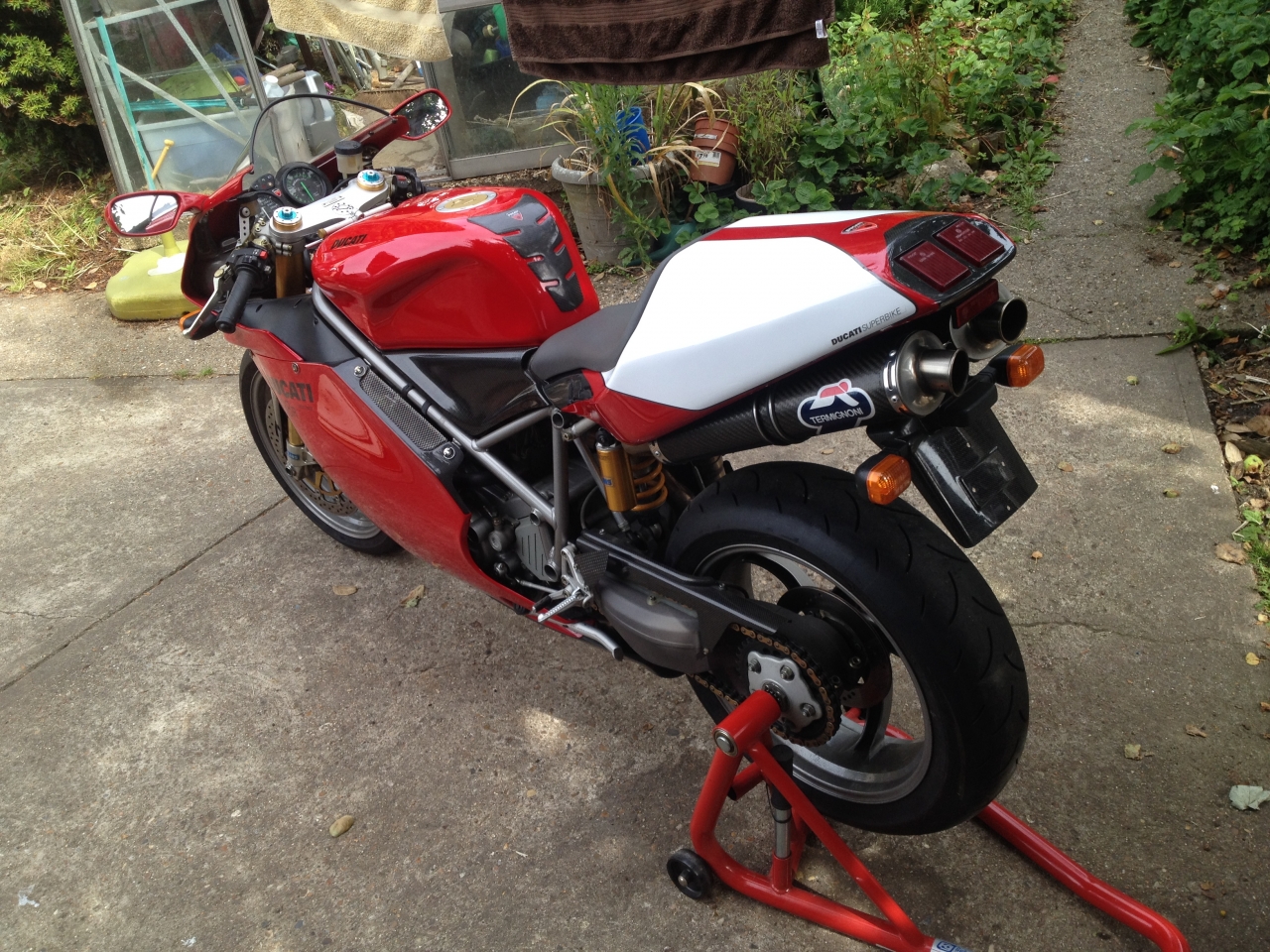 Photo "998r rear with carbon Termignoni's" in the album "998R" by 998R ...